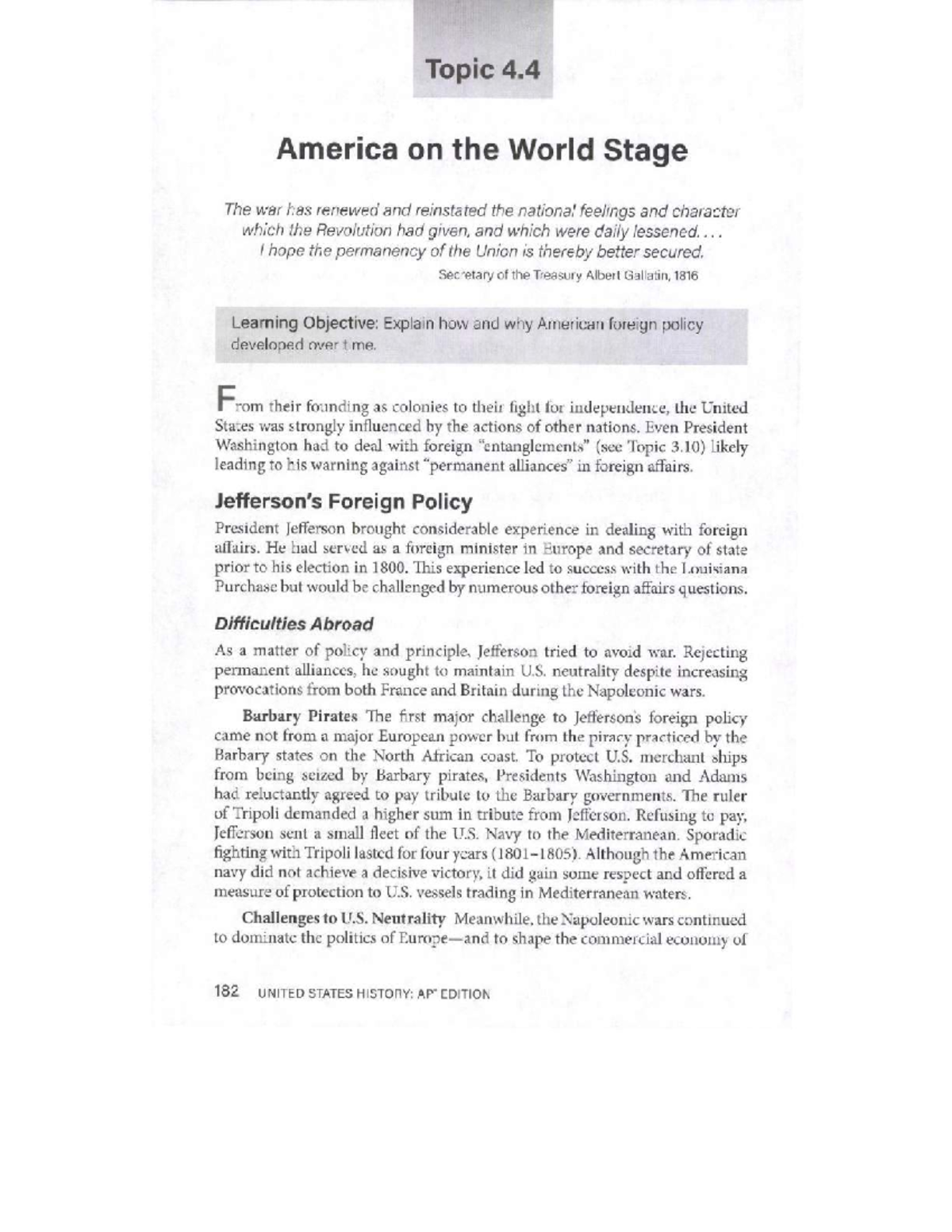 4.4 4.6 Amsco 2022 - Help with notes all sections - Topic 4. America on ...