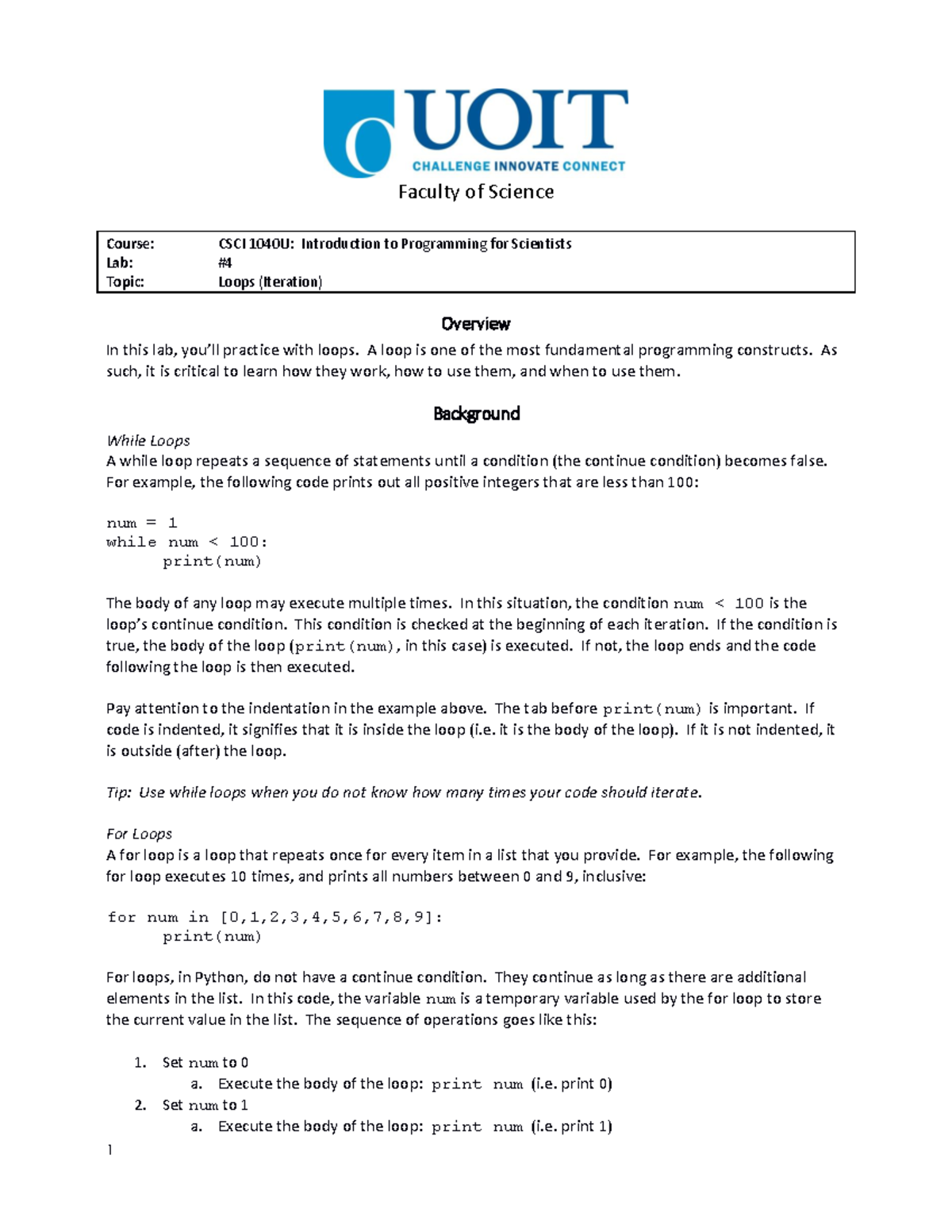 Lab04 Programming Loops I Warning Tt Undefined Function 32 Warning