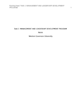 C210 - WGU - Management and Leadership Capstone - Studocu
