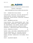 Fundamentals of Data Science and Analysis - AD3491 - Studocu