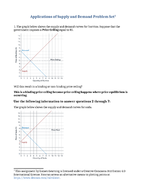 03+Supply+and+Demand - Supply and Demand Problem Set 1 Use the following graph to answer ...