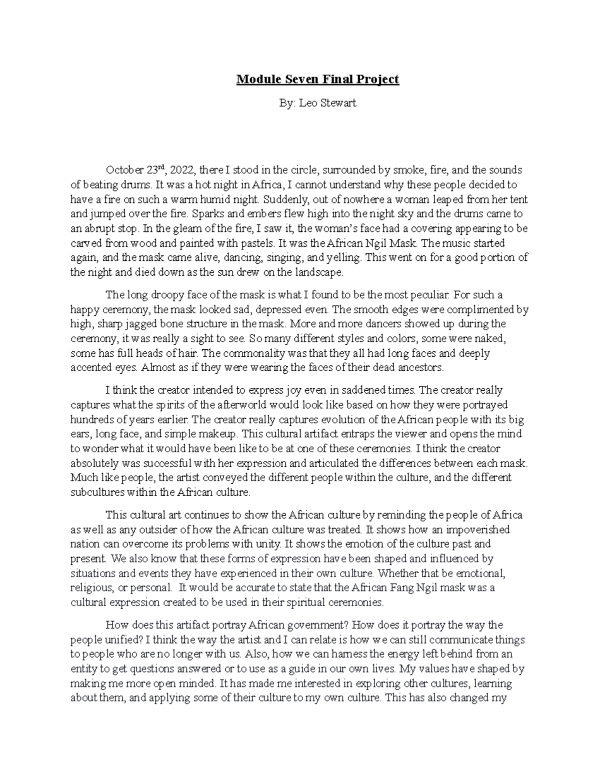 Module 7 Final Project - Module Seven Final Project By: Leo Stewart ...