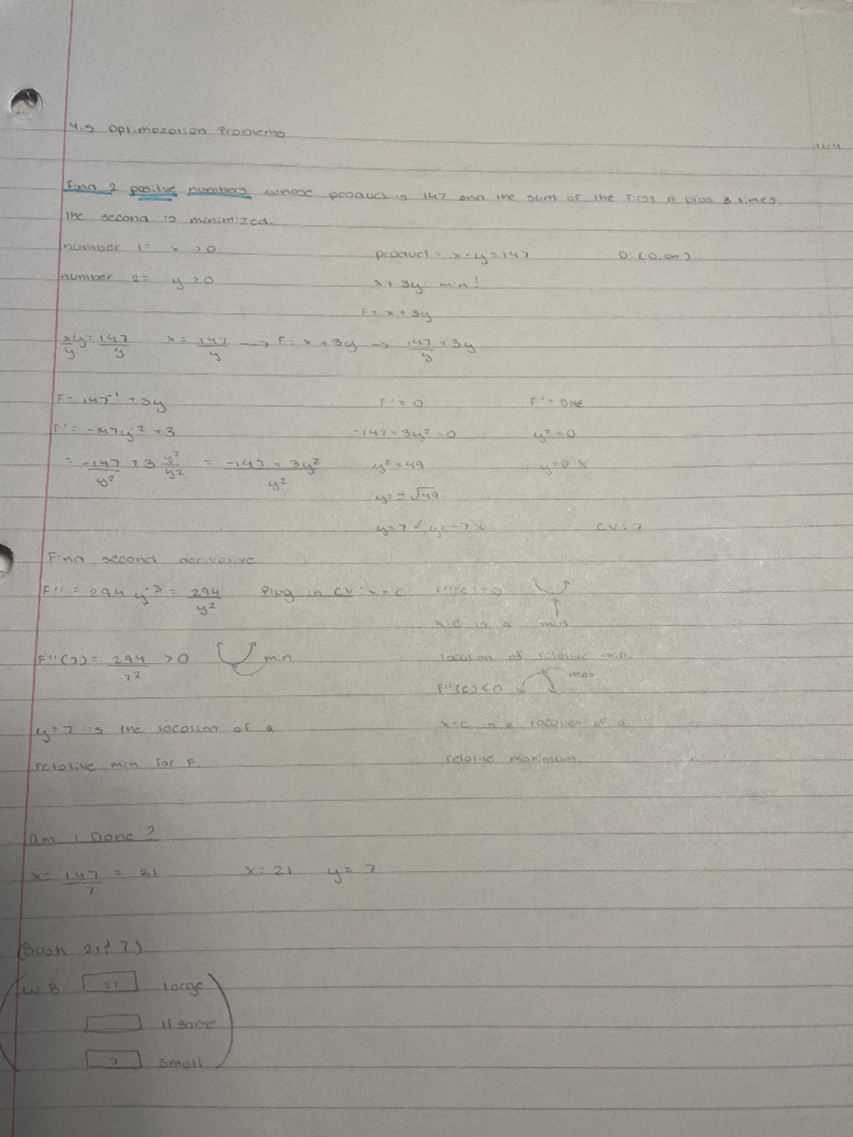 IMG-8498 - Calculus 1 Lecture notes and practice problems solved - 4 ...