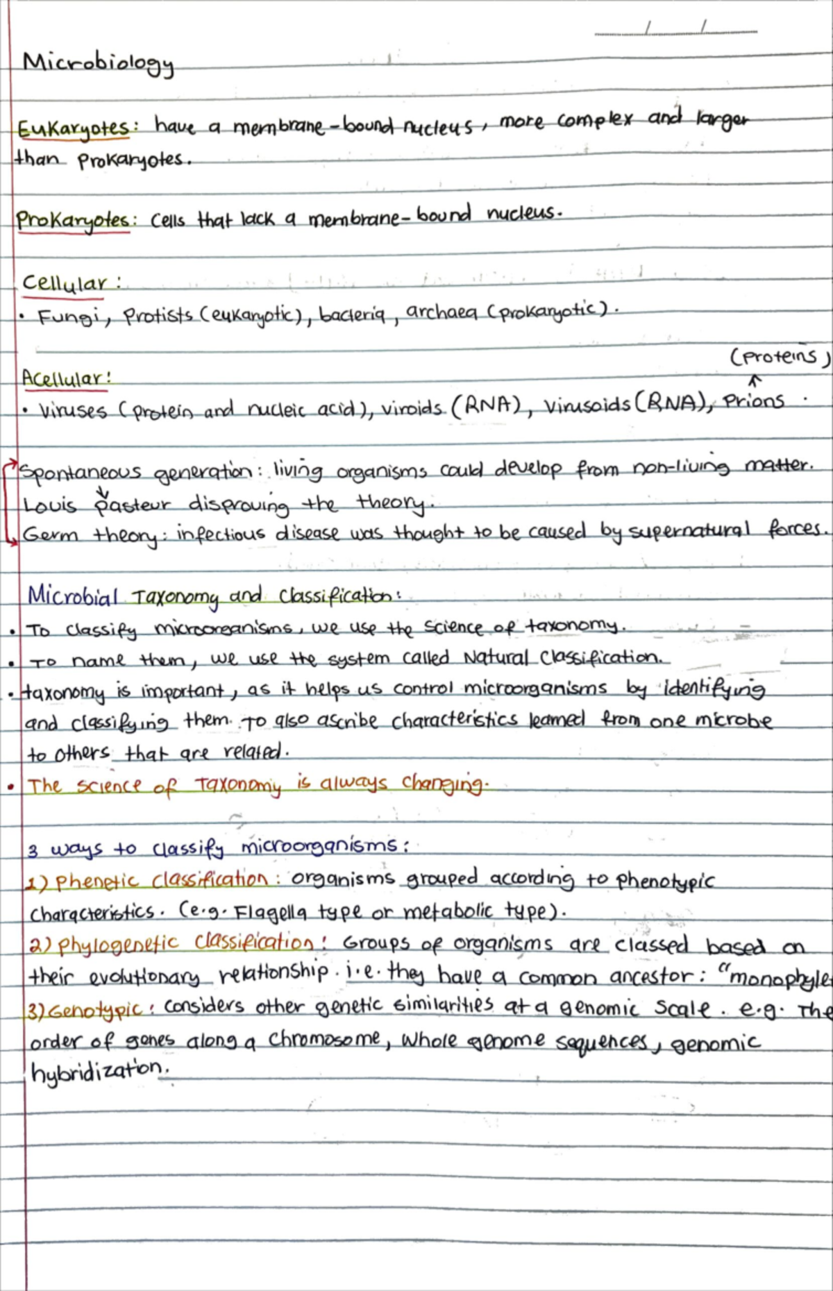 Introduction to Microbiology Week 2 - 091314 - Studocu