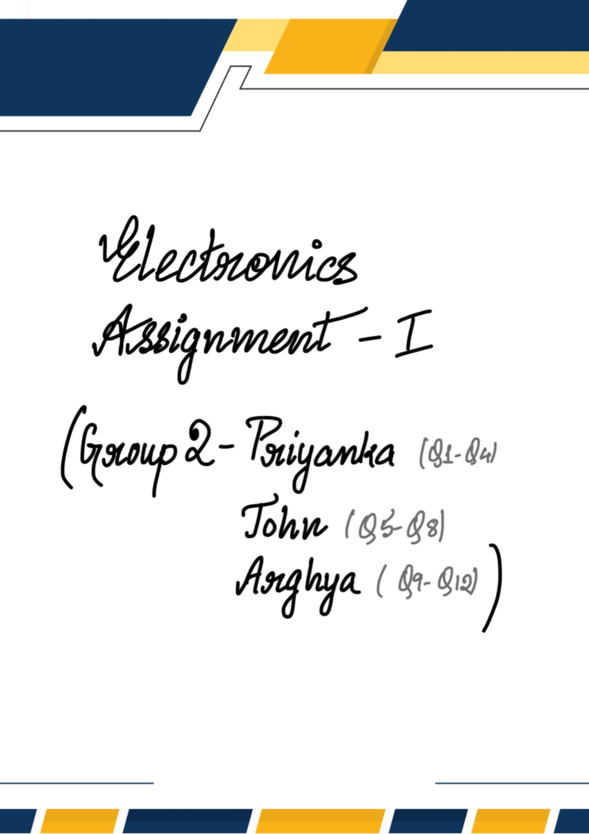 Assignment 1 - Electronic structure theory - Studocu