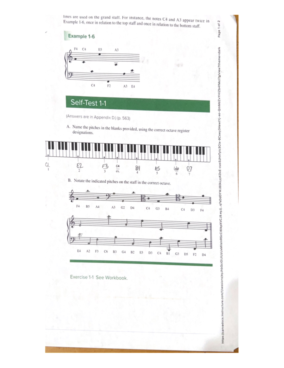Scale degree examples - MUS 3 - Studocu