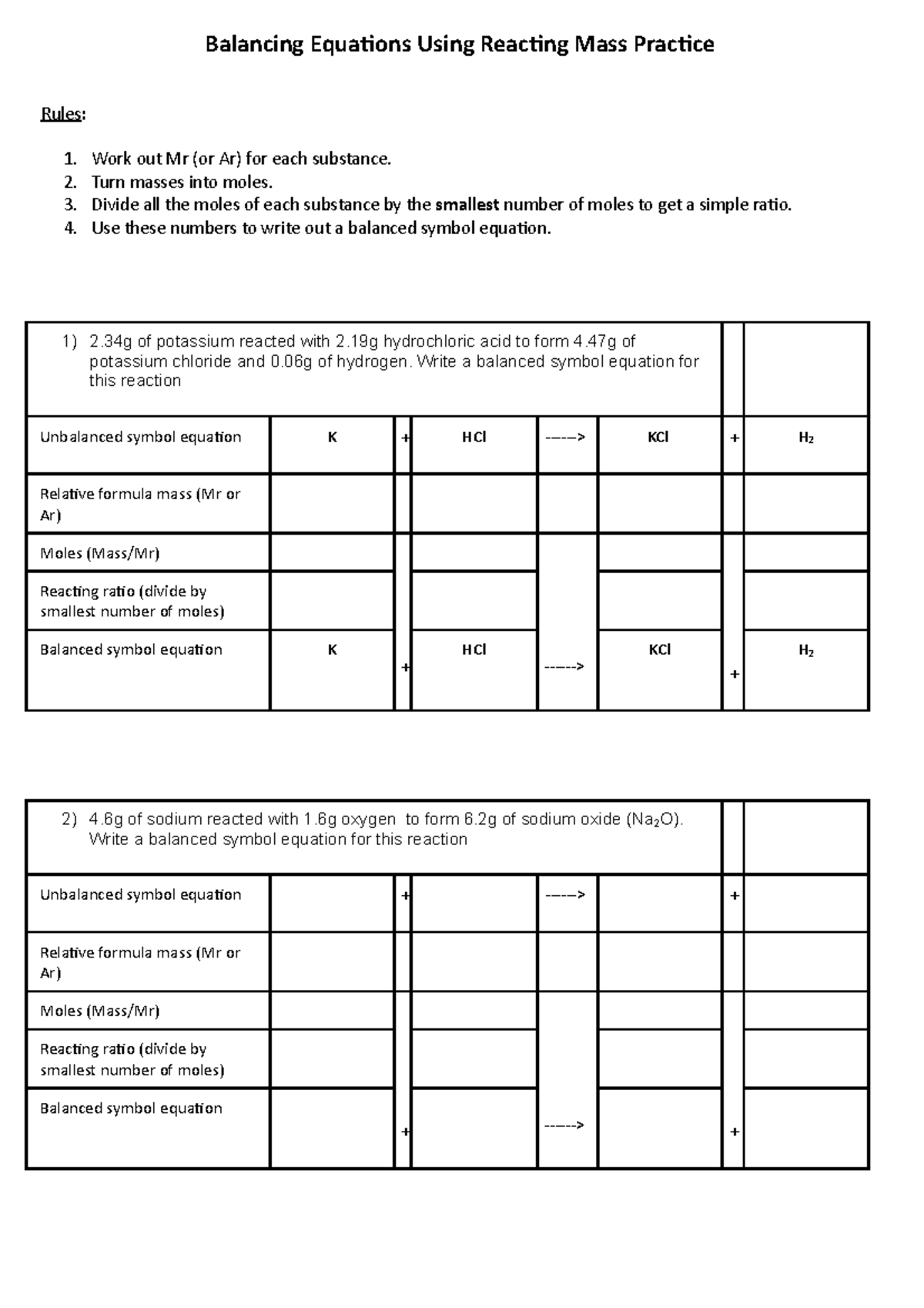 Balancing%20equation%20using%20reacting%20mass - Balancing Equations ...