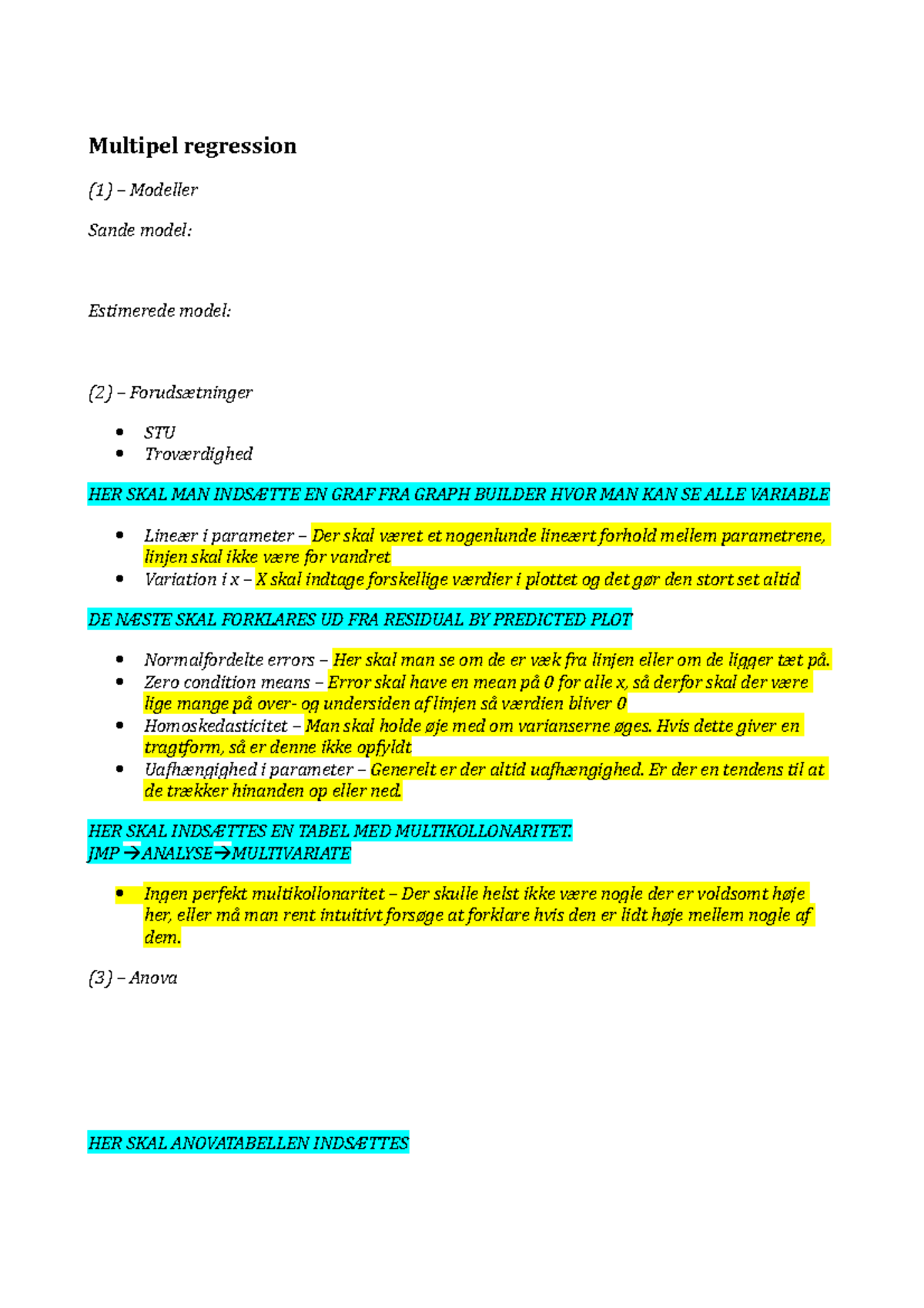 Multipel-regression - Multipel-regression how to - Multipel regression ...