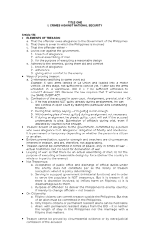 Complex Crime notes - COMPLEX CRIME Philosophy behind plural crimes ...