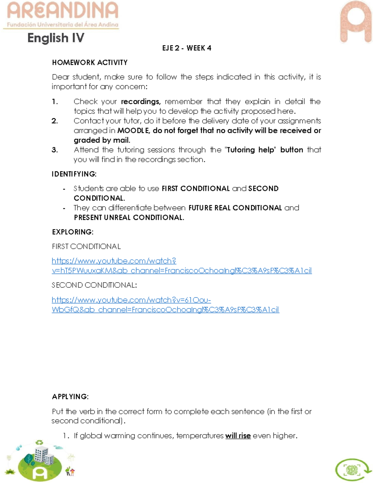 English 4 - EJE 2 - week 4 - ccsdsc - EJE 2 - WEEK 4 HOMEWORK ACTIVITY ...