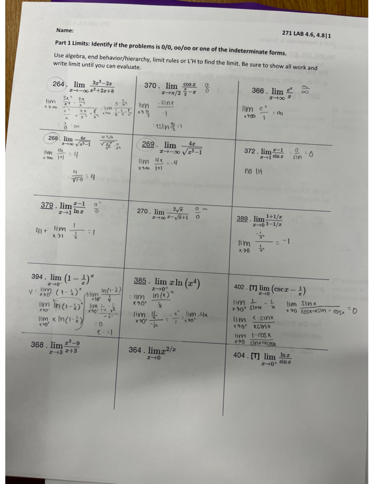 Calc Lab 15 - lab - MAT 172 - Studocu