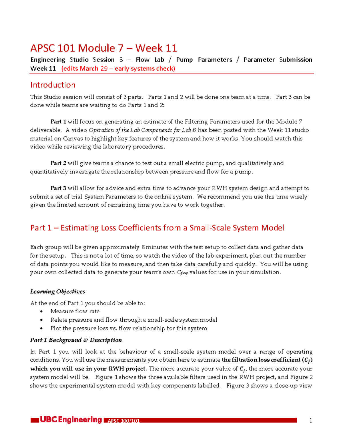 APSC101-M7-W11 Studio - Module 7 Week 11 - APSC 101 Module 7 – Week 11 ...