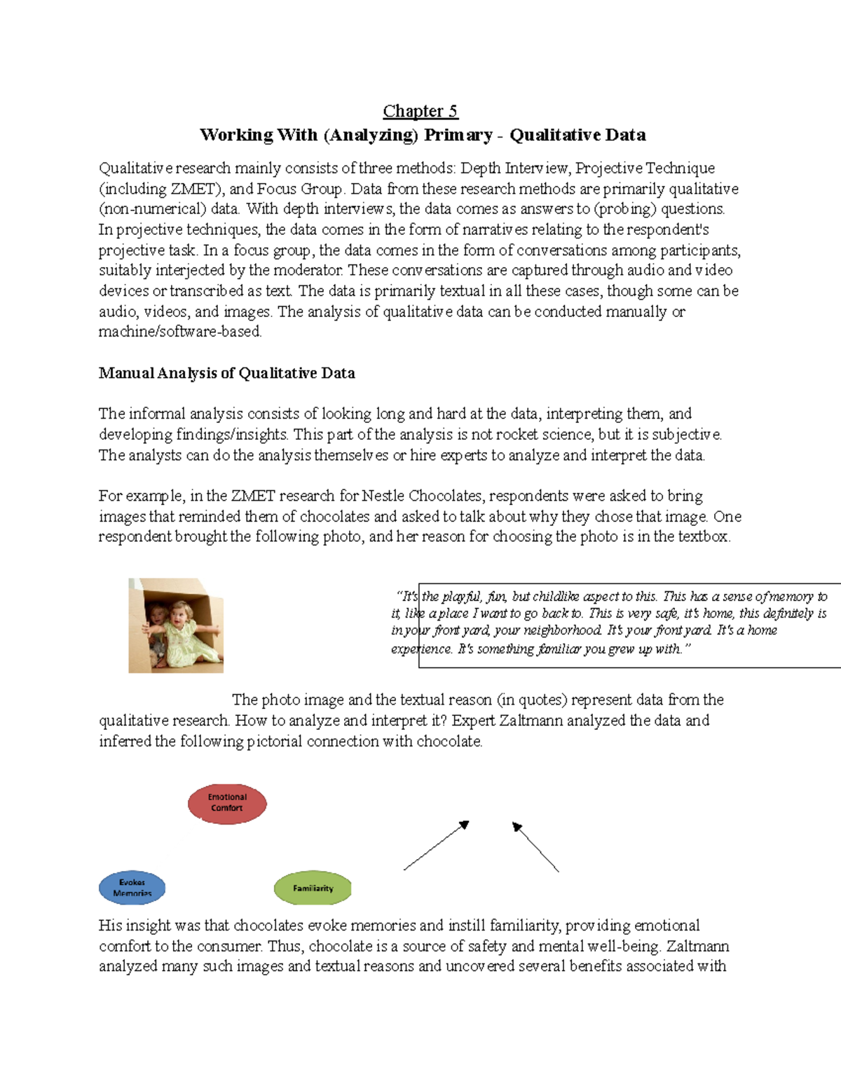 WWDM Chapter 5 - Analyzing Qualitative Data - Chapter 5 Working With ...