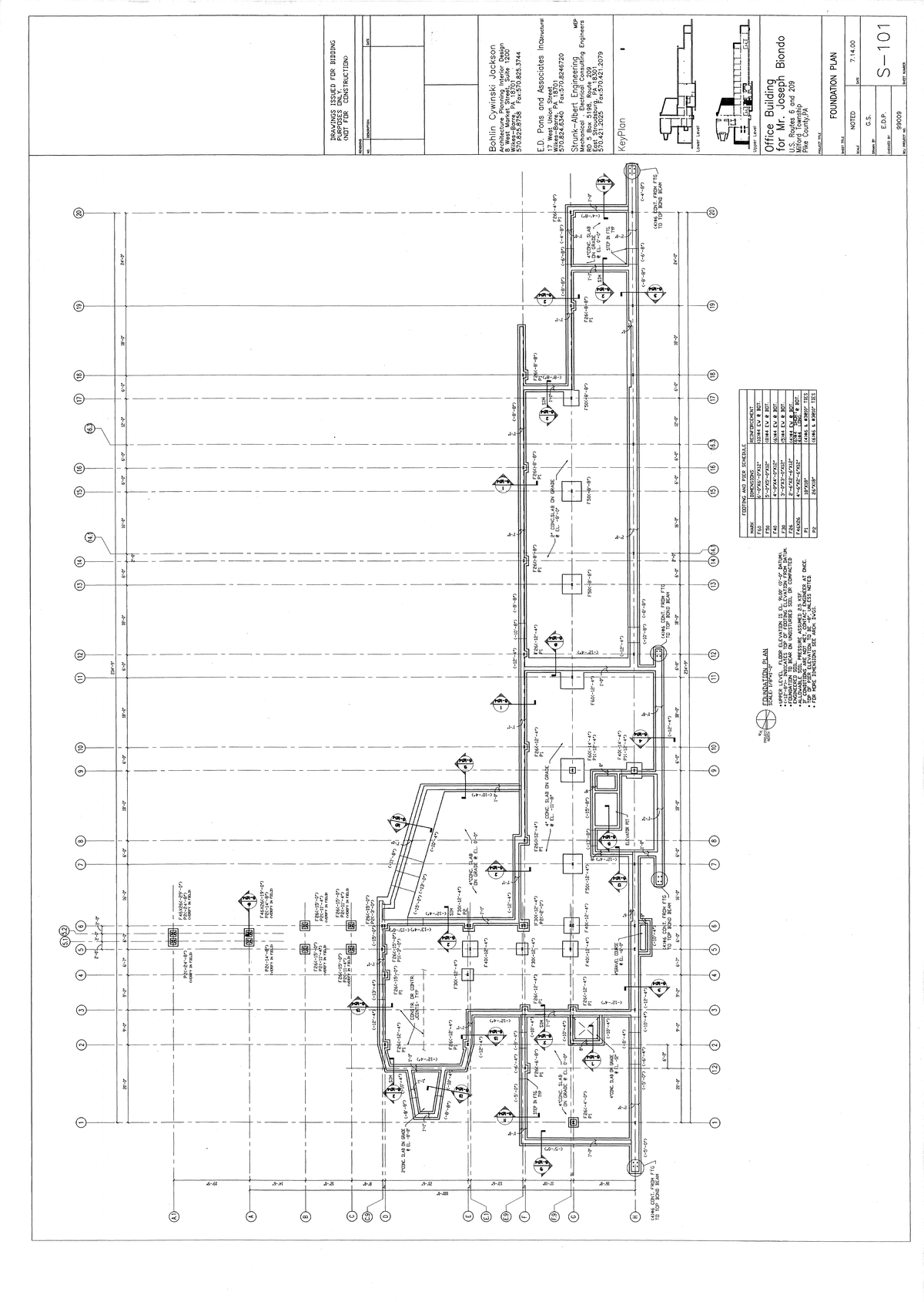 BCJ Structural Drawings - Architecture engineering - Studocu