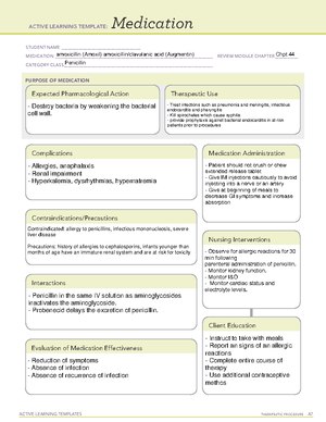 Cyclobenzaprine drug template - ACTIVE LEARNING TEMPLATES THERAPEUTIC ...