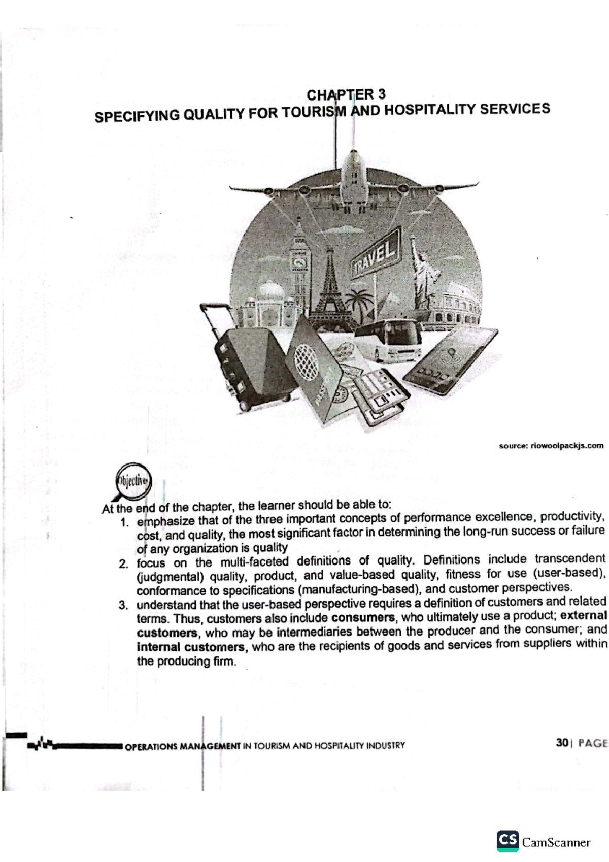 Chapter 3 Specifying Quality for Tourism and Hospitality Services ...