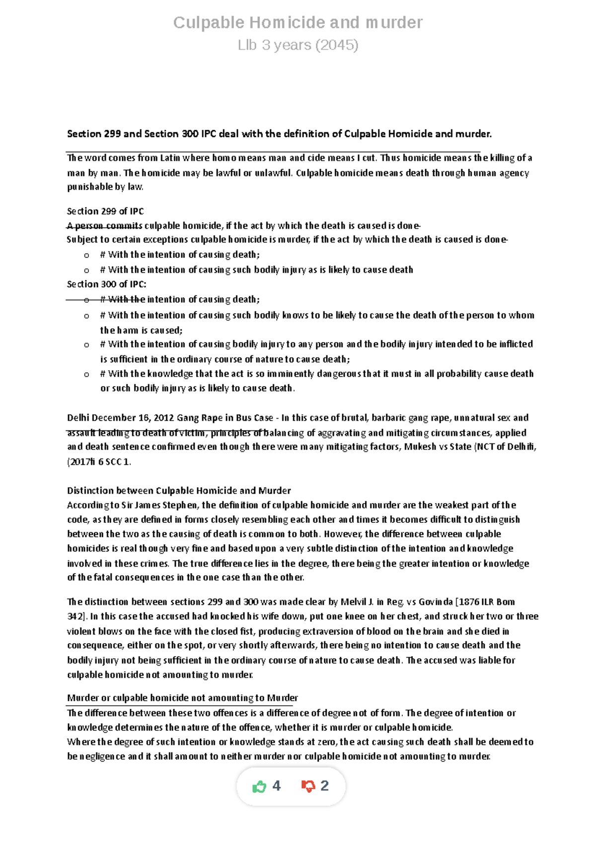 Culpable-homicide-and-murder compress - Culpable Homicide and murder ...