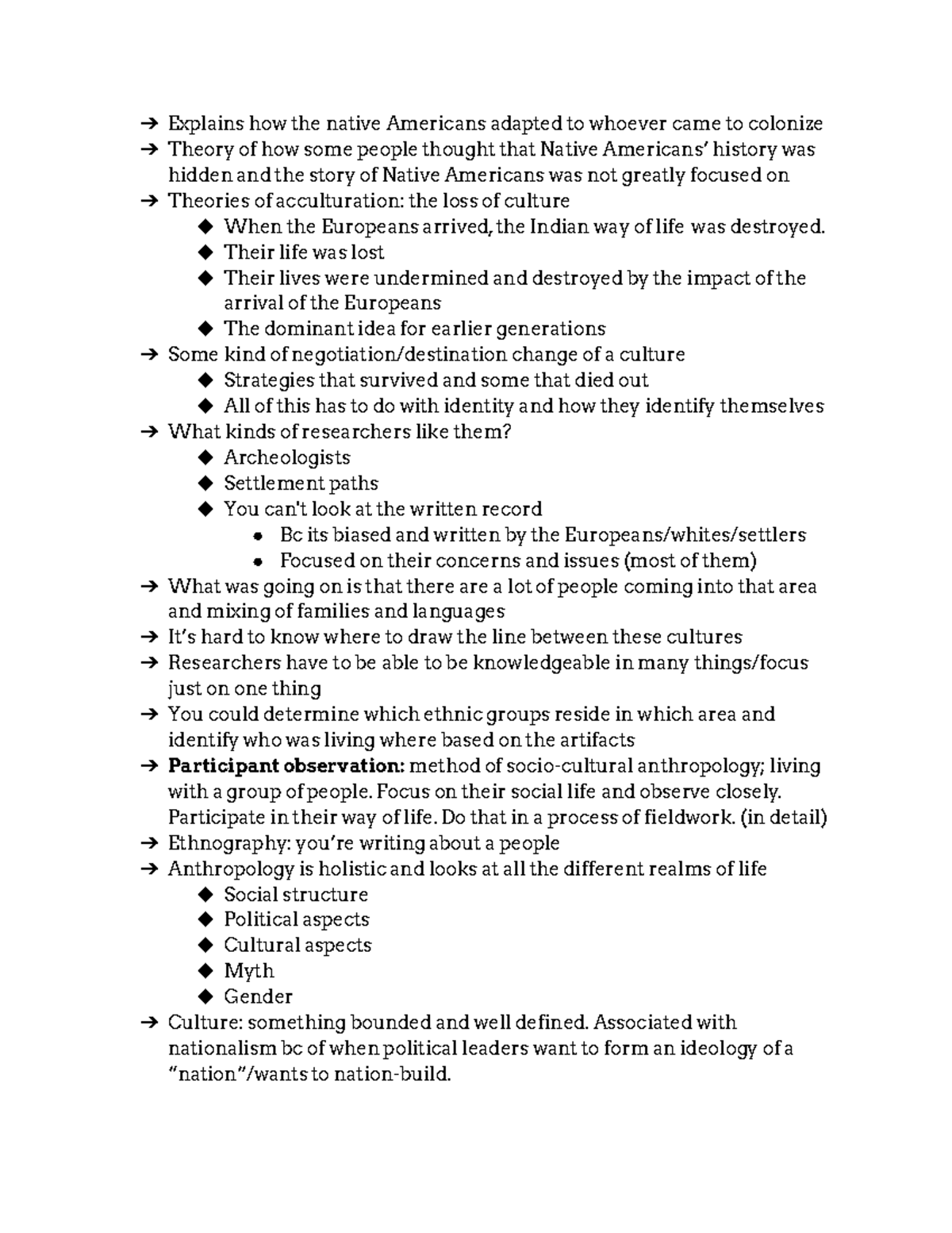2018-cultural diversity in the us(anthc 1000)-lecture notes september ...