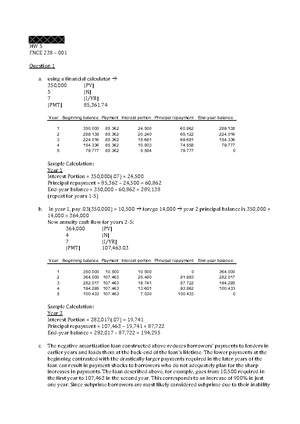 Practice Problems - Quiz 2 (Solutions) - FNCE 238/738: Capital Markets ...