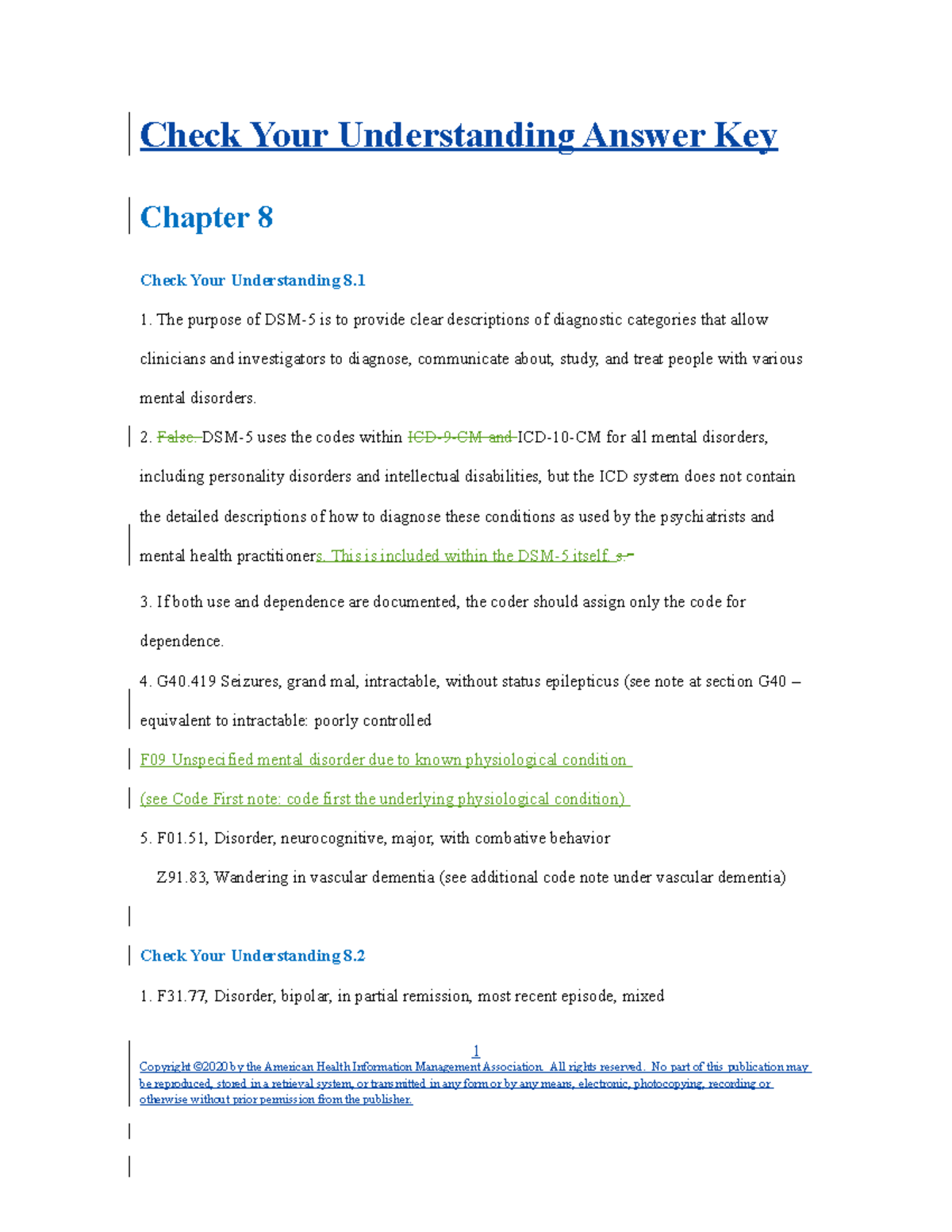 Ch08.CYU - Answer Key - Check Your Understanding Answer Key Chapter 8 ...