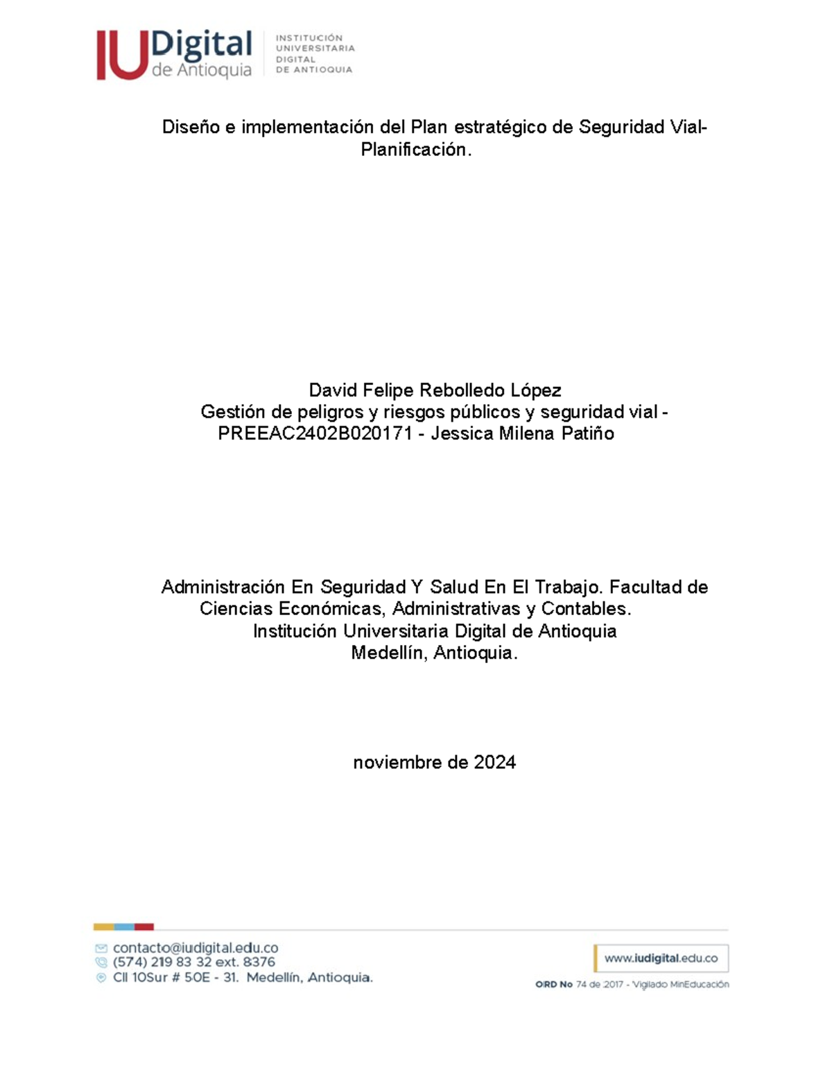 PESV - Como Realizar un PESV - Diseño e implementación del Plan ...