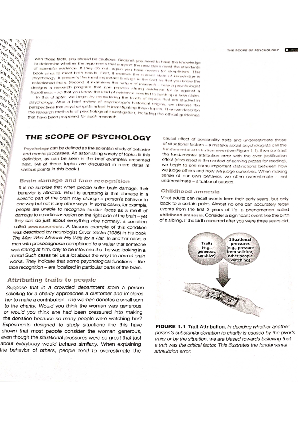 Psyc unit 1 and 2 - Notes of unit 1 and 2 - cognitive psychology - Studocu