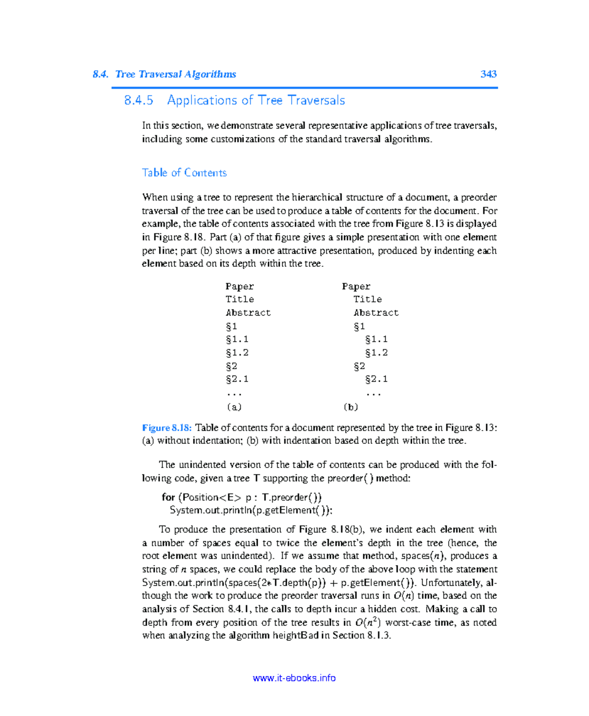 Data Structures and Algorithms in Java 37 - 8. Tree Traversal ...
