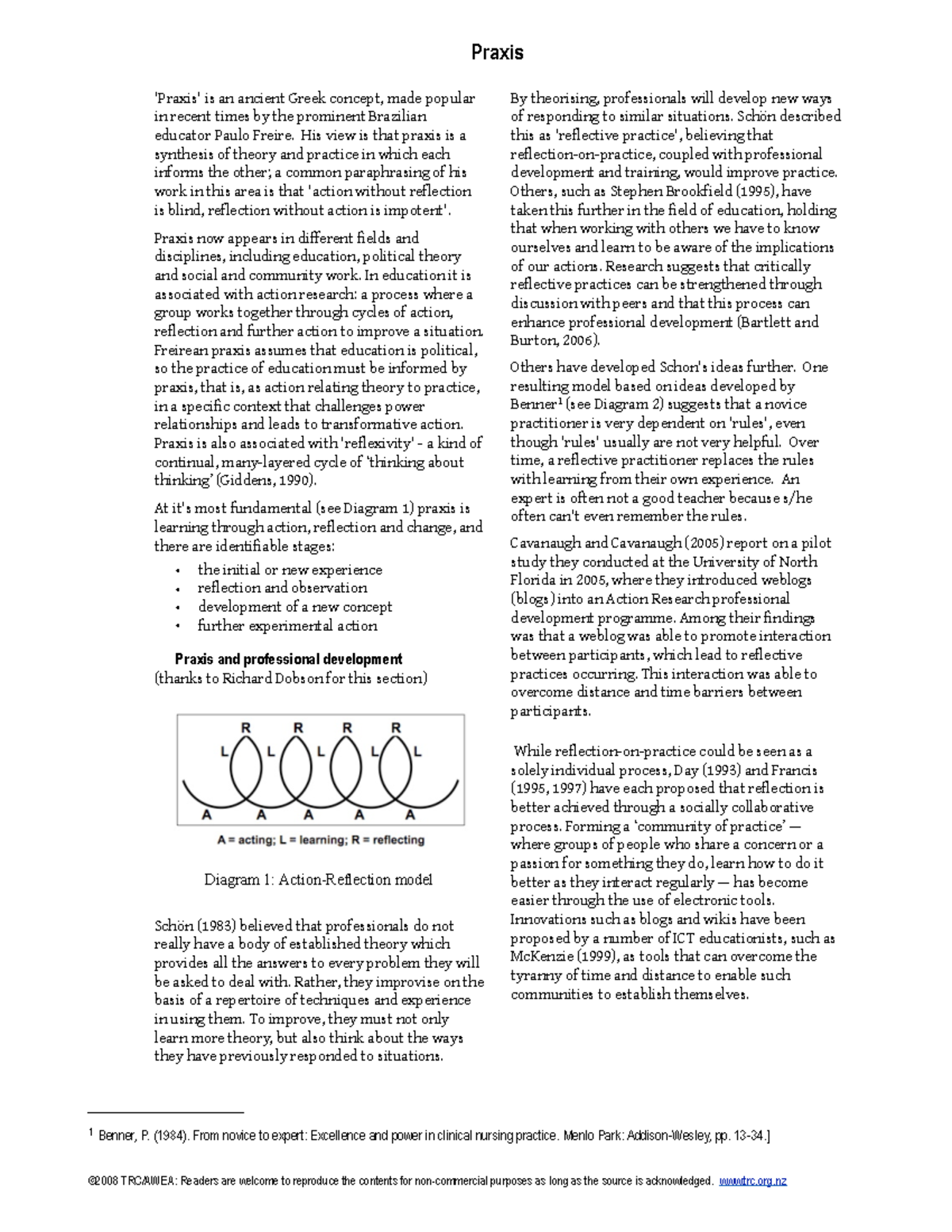 Praxis defination - 'Praxis' is an ancient Greek concept, made popular ...