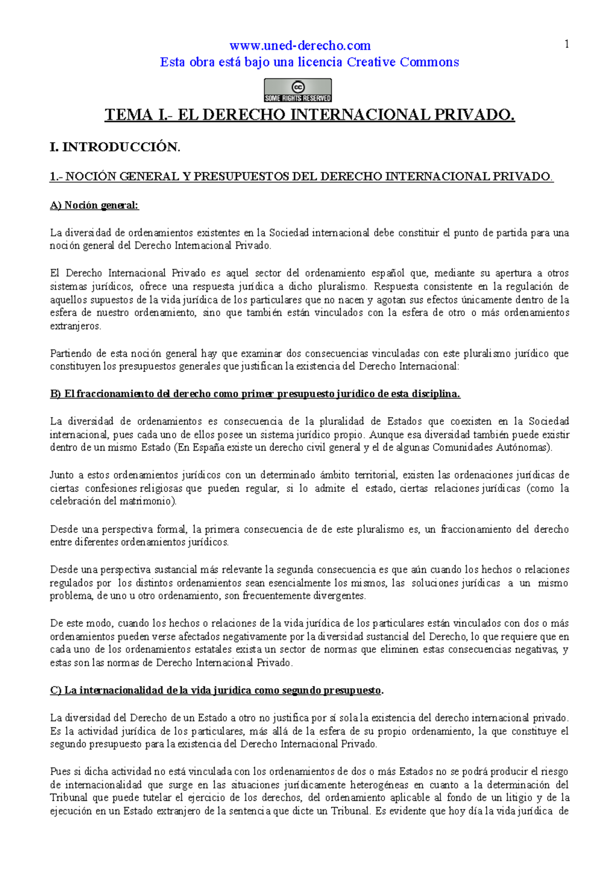 D internacional privado 1 parcial - uned-derecho Esta obra está bajo una licencia Creative ...