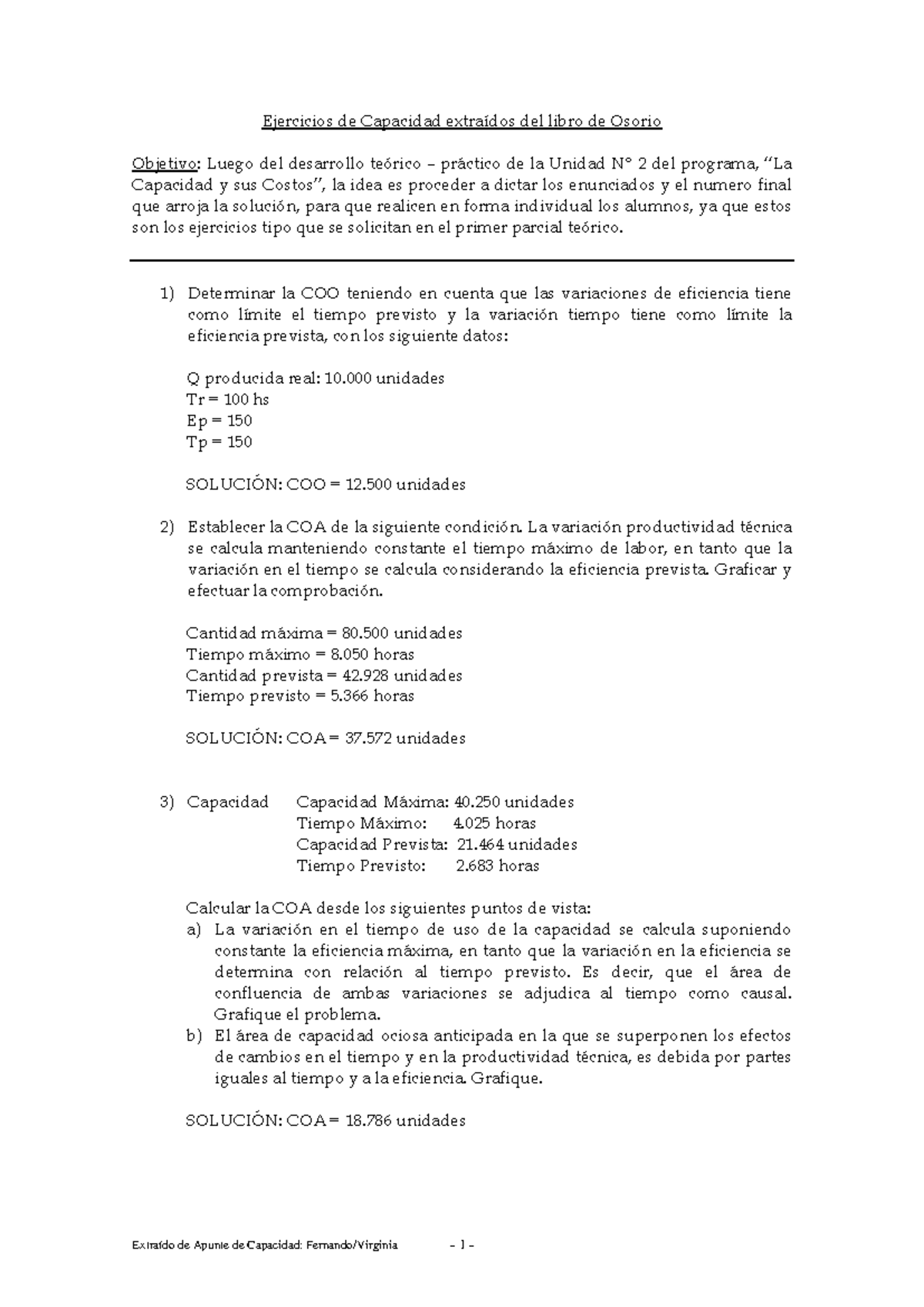 Ejercicios de Capacidad - Osorio - Ejercicios de Capacidad extraídos del libro de Osorio ...