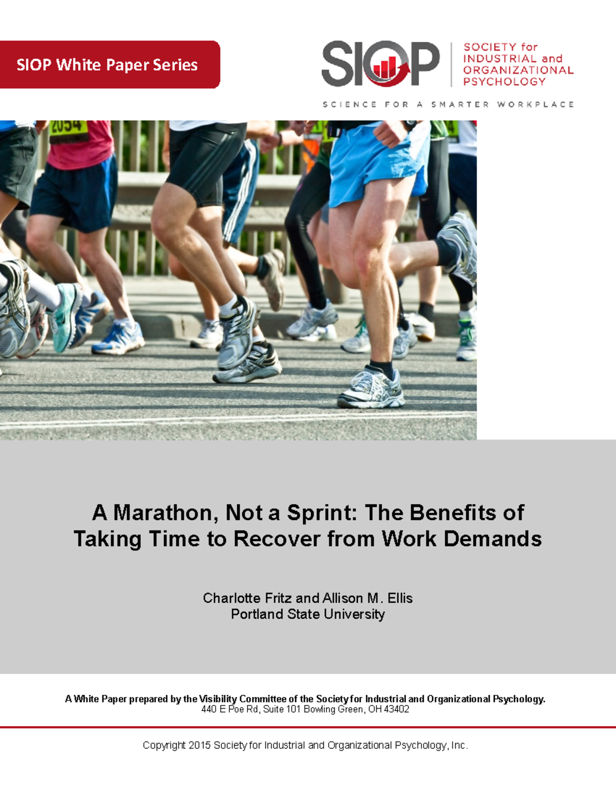 AMarathon Not ASprint - resumen - A Marathon, Not a Sprint: The ...