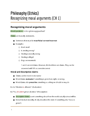 Representing arguments in standard form - Representing arguments in standard form CH 4 Standard ...