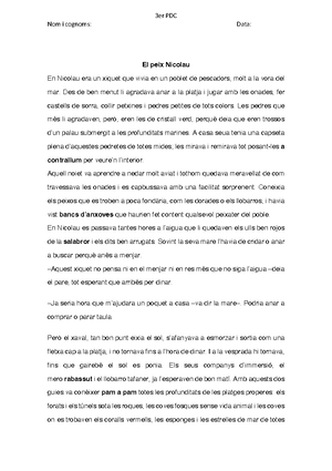 VLC Verbs Passat - Canvia els verbs en passat simple pel passat ...