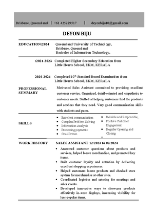 2024 IFB103 Assessment Task 1- Example - Assessment Task 1: Example ...