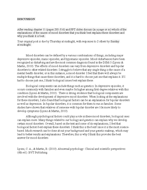 Disscussion-Reflection W2 - Read the following case and collaborate ...