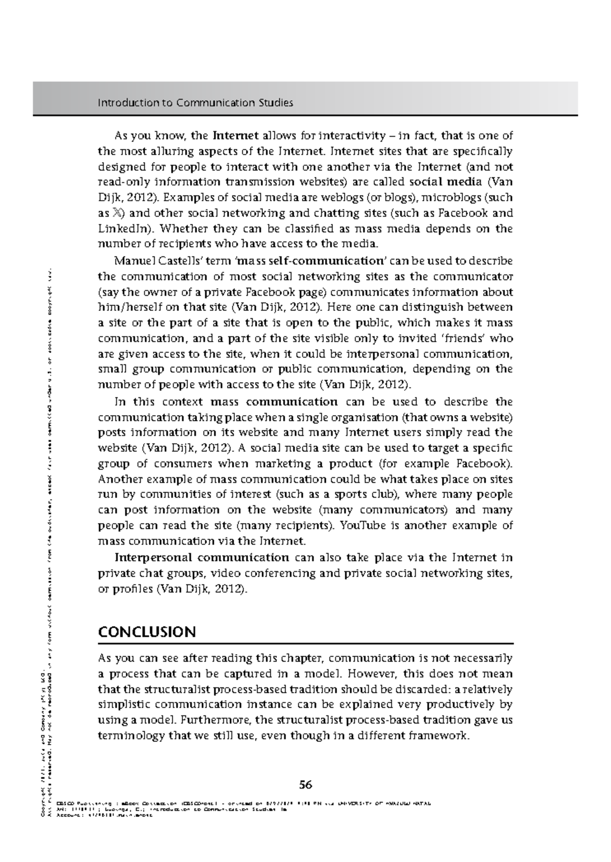 Lubinga E 2023 Conclusion Introduction To Communi - 56 Introduction to ...