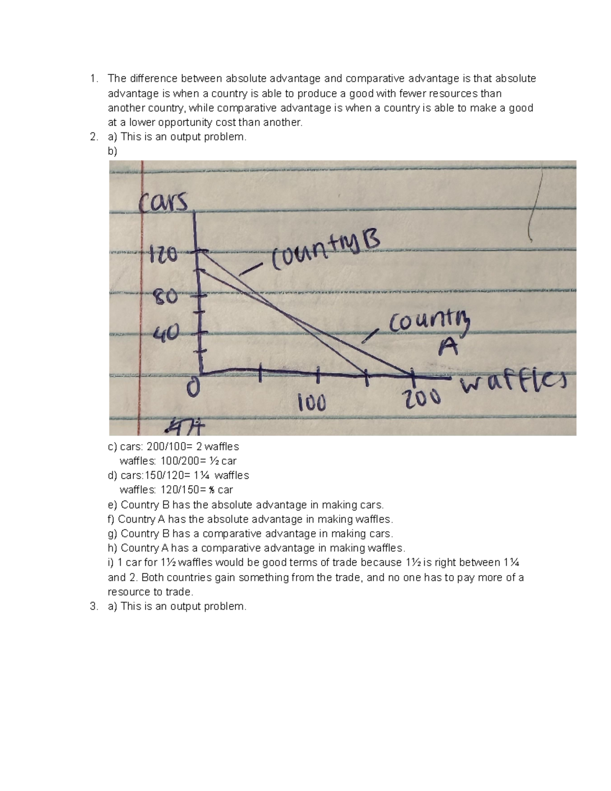 AP Macro 1.04-1.05 Practice Problems - The difference between absolute ...