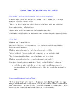 Lecture 1 - Lecture One- Introduction Overview of the module Aims: This ...