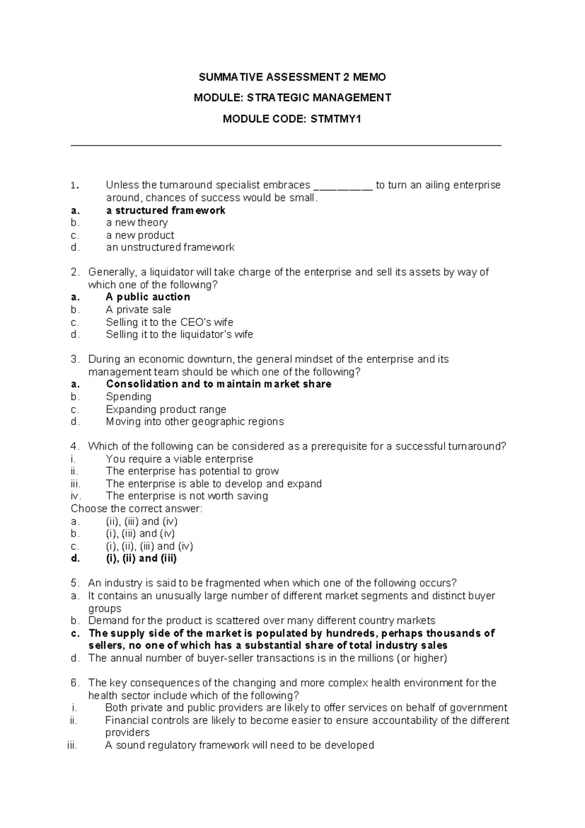 Stmtmy 1 Assignment 2 Memo - SUMMATIVE ASSESSMENT 2 MEMO MODULE ...