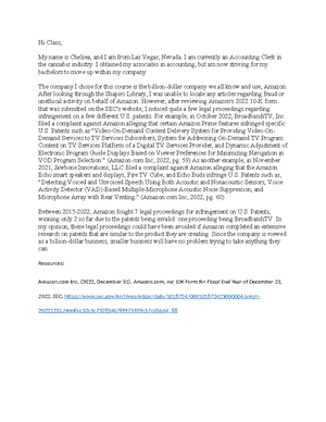 ACC 345 Module Two Summary Template - ACC 345 Module Two Summary Template Define the measurement ...