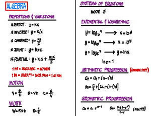 Correl 1 Formulas (HGE) - FLUIDI MECHANICS PRESSURE HEAD p DENSITY h j ...