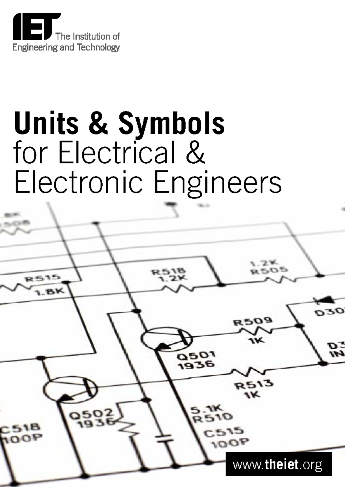 Units and symbols - Units & Symbols for Electrical & Electronic ...