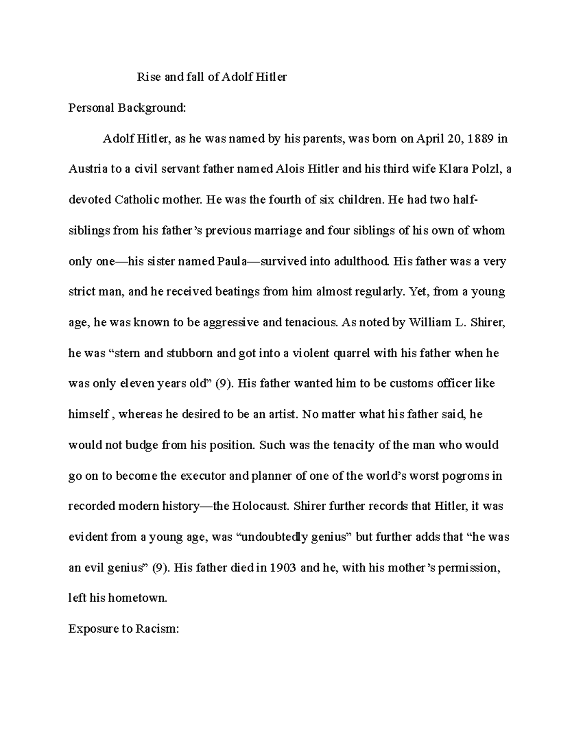 Rise and fall of adolf hitler - Rise and fall of Adolf Hitler Personal ...