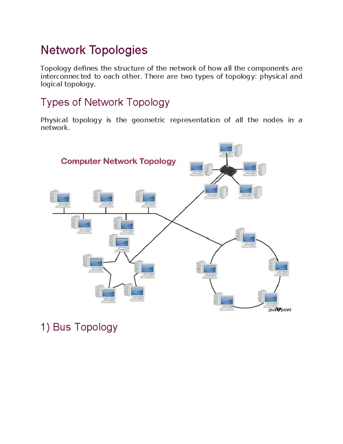 Network Topologies - Network Topologies Topology defines the structure ...