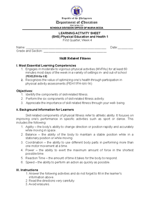 OCC Learning Activity Sheet WEEK 2 converted - STO. DOMINGO NATIONAL ...