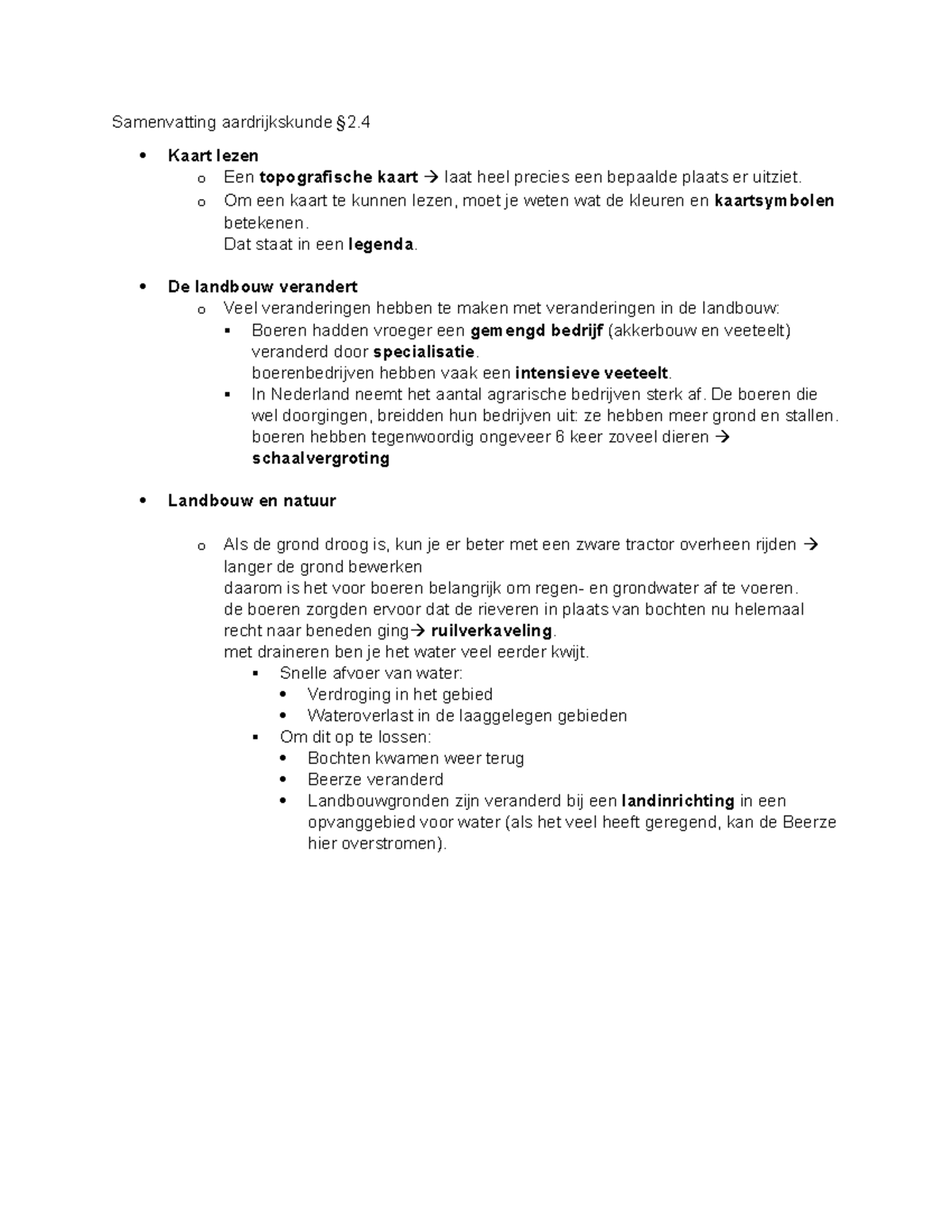 Aardrijkskunde samenvatting hoofdstuk 2 paragraaf 4 VWO 3 ...