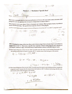 Worksheet "Kinematics" - PHY 111 - Studocu