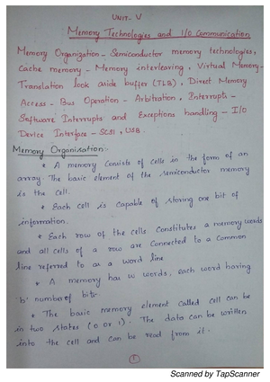 COA Question Bank with answers - COA Question Bank Part A 1 the following conversion. Binary to ...