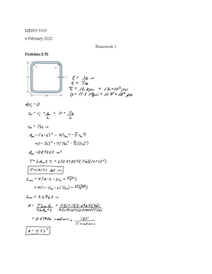 MENG 3010 Machine Design Quiz2 - Due on April 26th at 6:00pm Quiz 2 ...