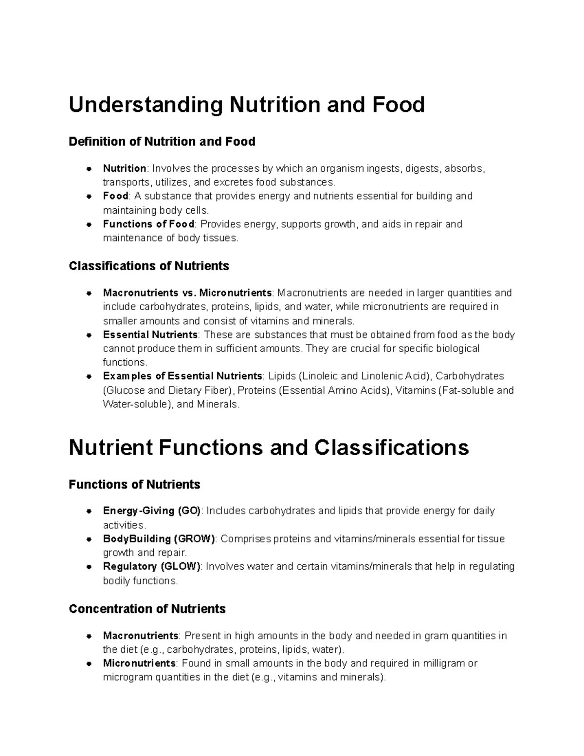 Introduction to Nutrition and Diet Therapy - Understanding Nutrition ...
